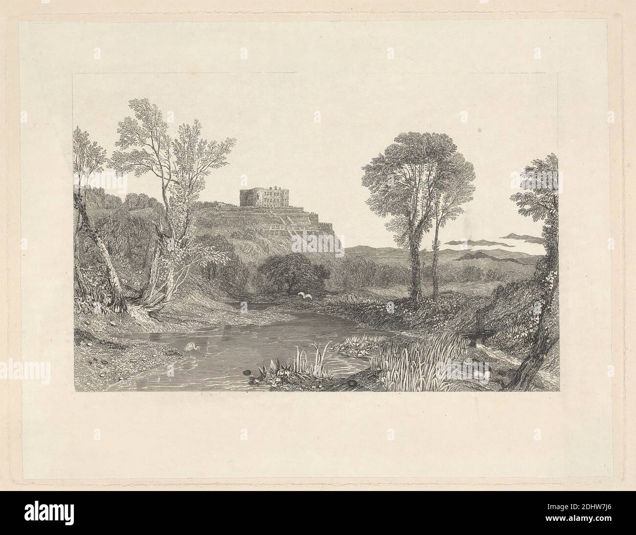 Powis Castle, Montgomery, James T. Willmore, 1800–1863, British, after ...
