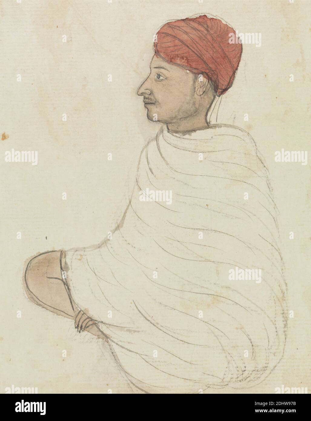 Man In A Red Turban