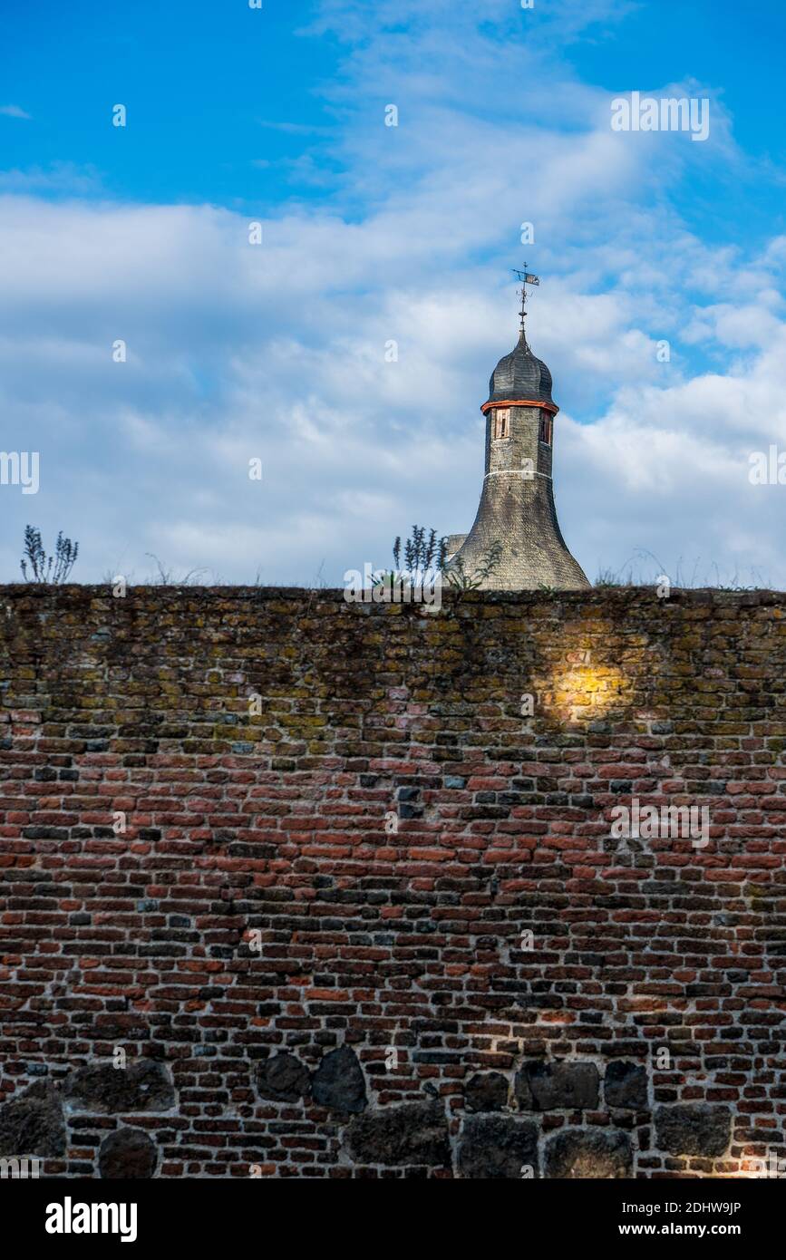 City wall of the old town of Zons, Dormagen Germany Stock Photo - Alamy