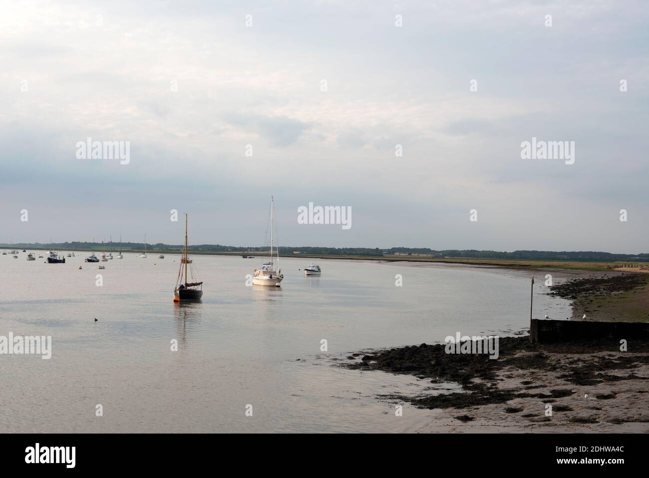 River Deben Suffolk UK Stock Photo - Alamy