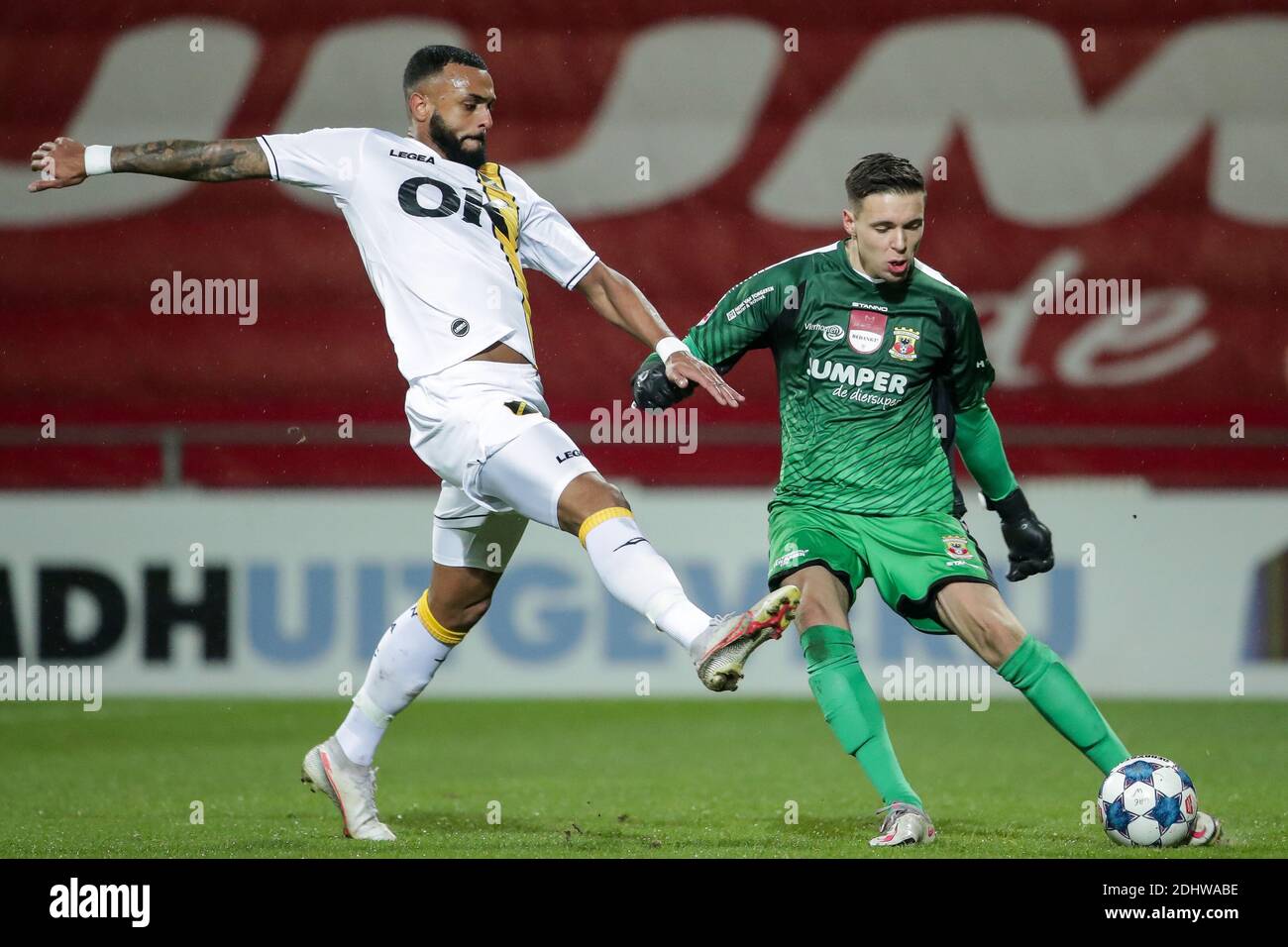 DEVENTER, NETHERLANDS - DECEMBER 11: Mario Bilate of NAC Breda ...