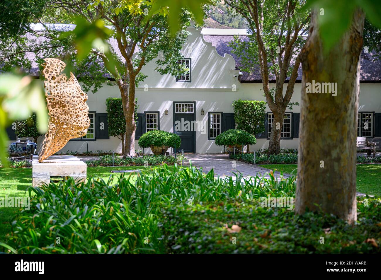 The Grande Provence Heritage Wine Estate is located at Franschhoek in ...