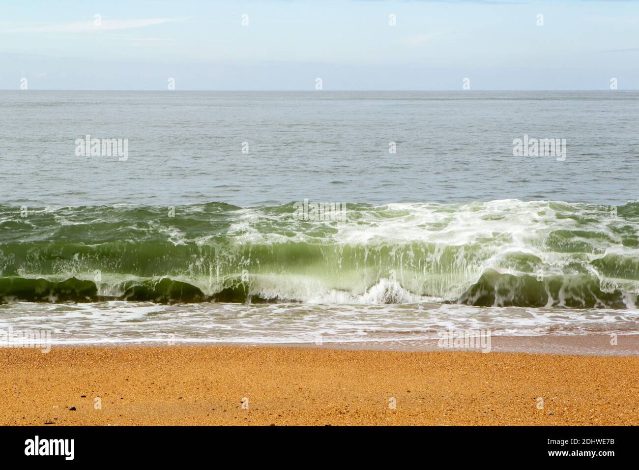 sea waves on the beach Stock Photo - Alamy