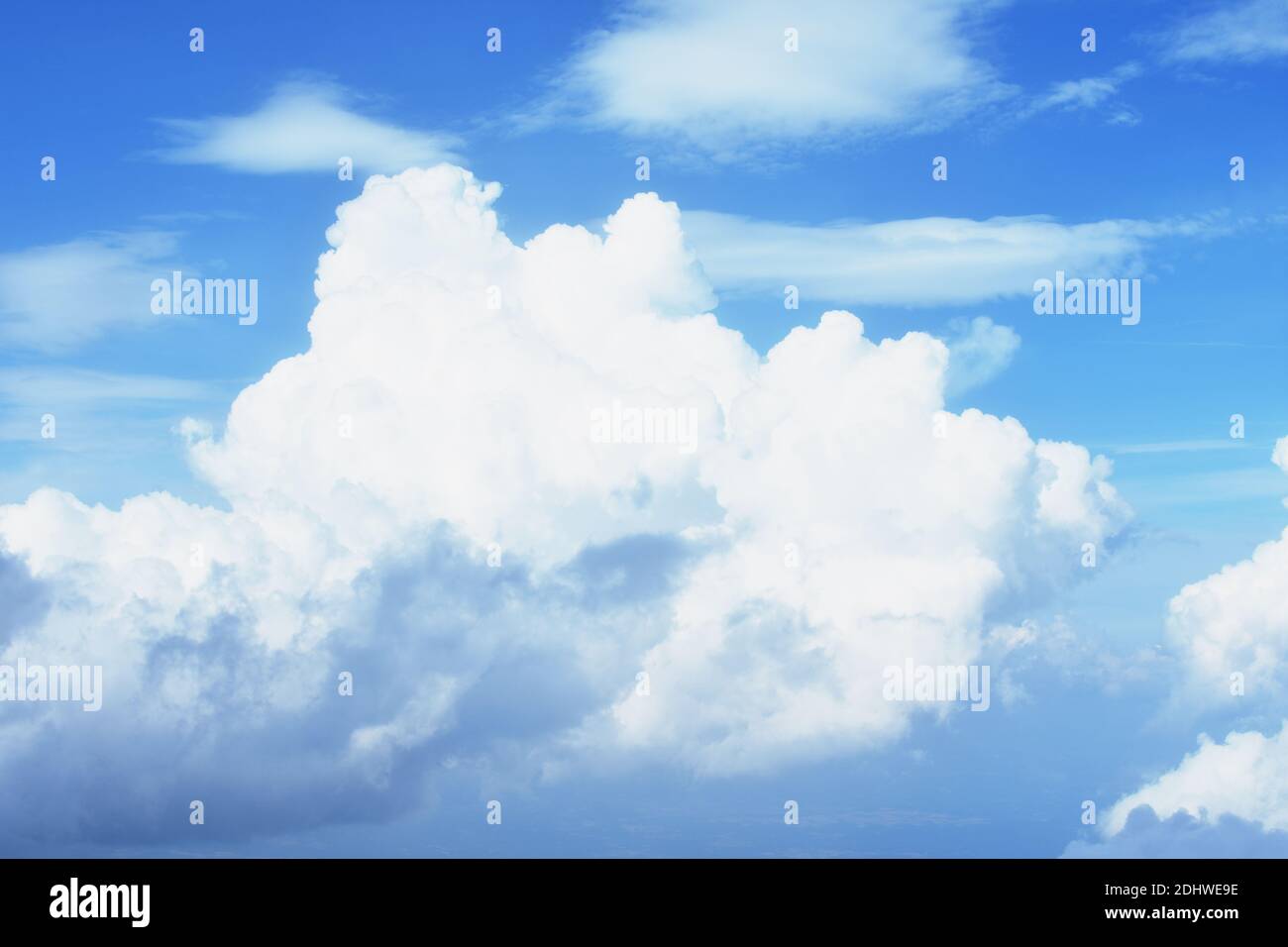 Clouds cape viewed from the airplane Stock Photo - Alamy