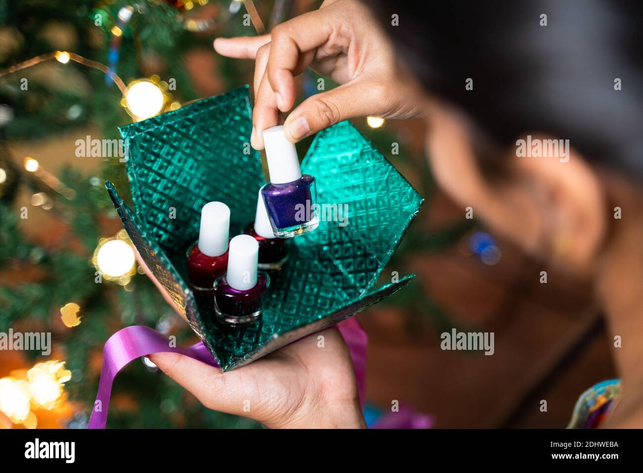 Concept of Self gifting during Holiday Shopping or celebration ...