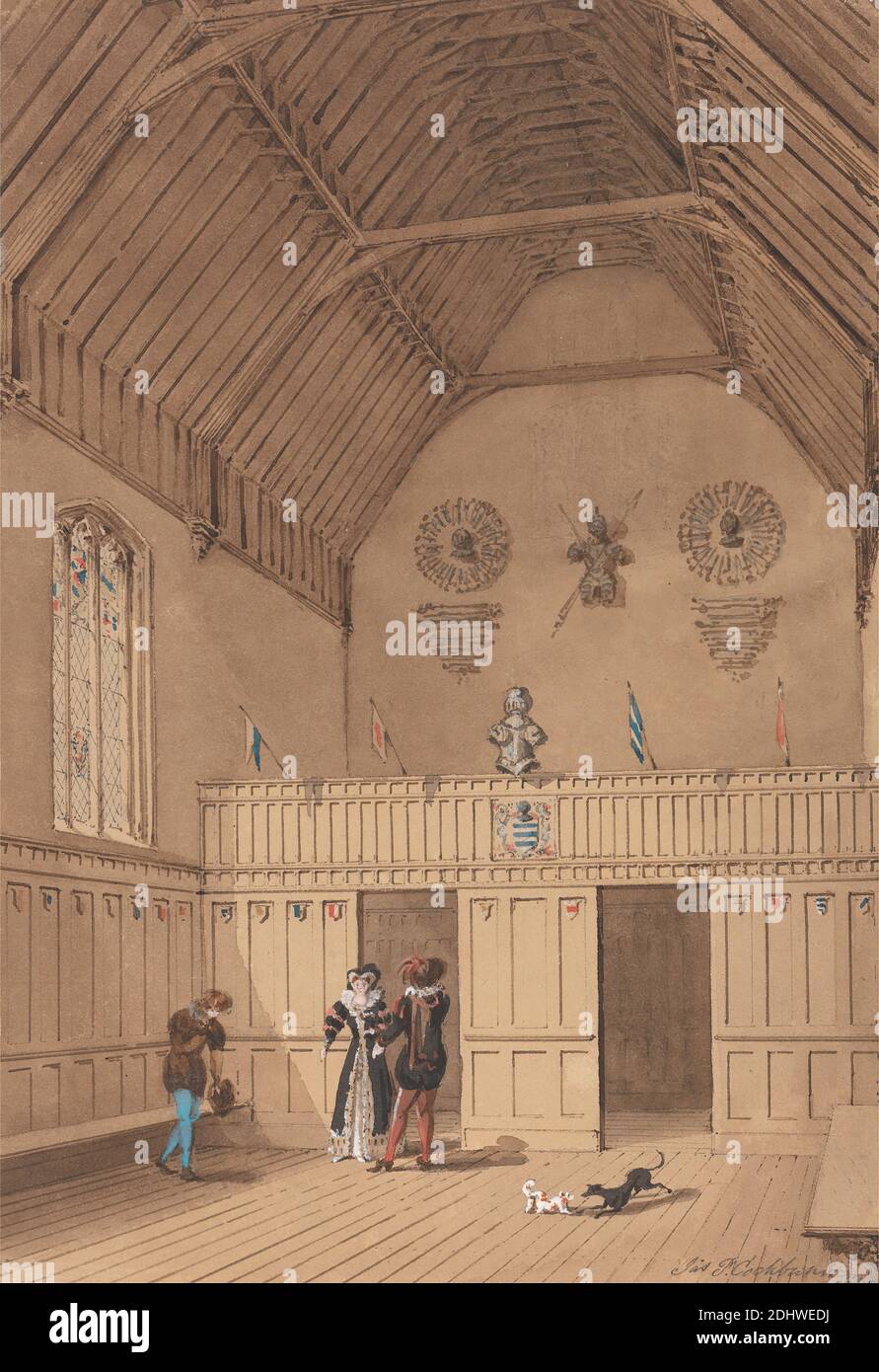 Raftered hall hi-res stock photography and images - Alamy