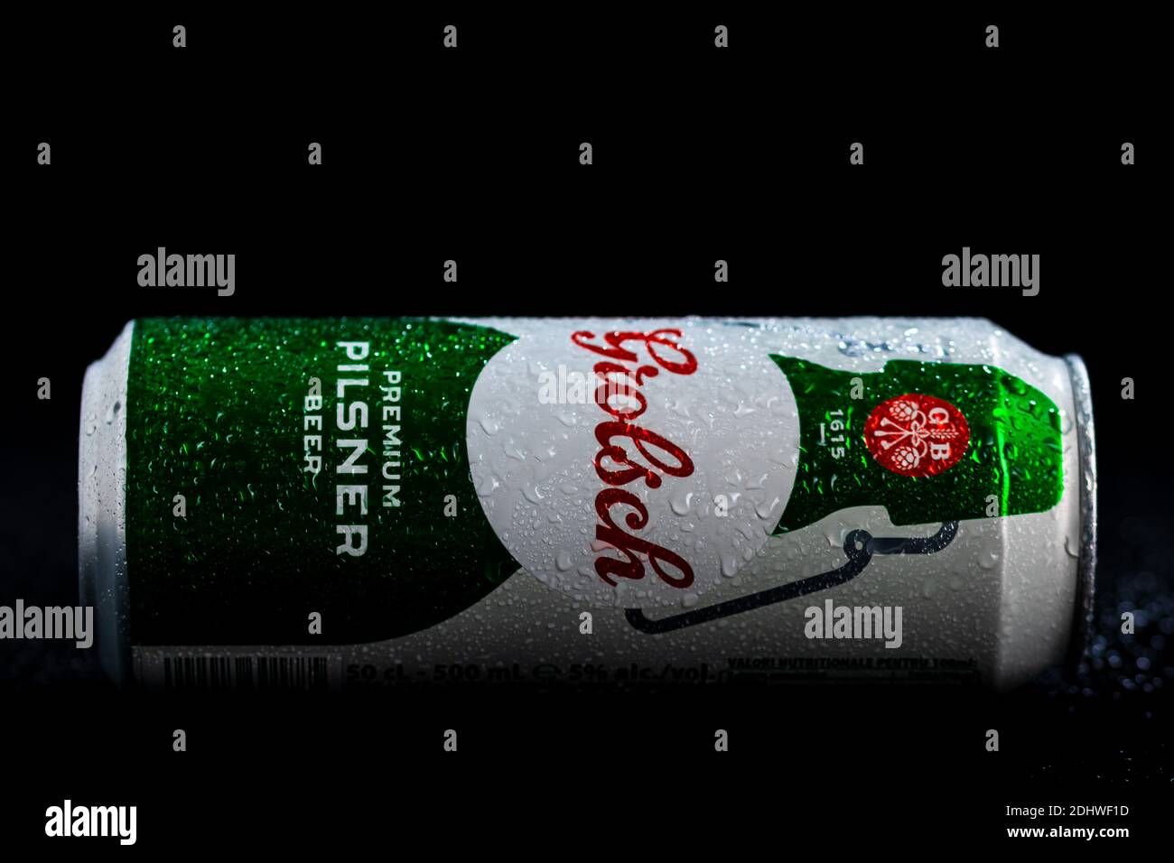 Grolsch premium lager beer can hi-res stock photography and images - Alamy