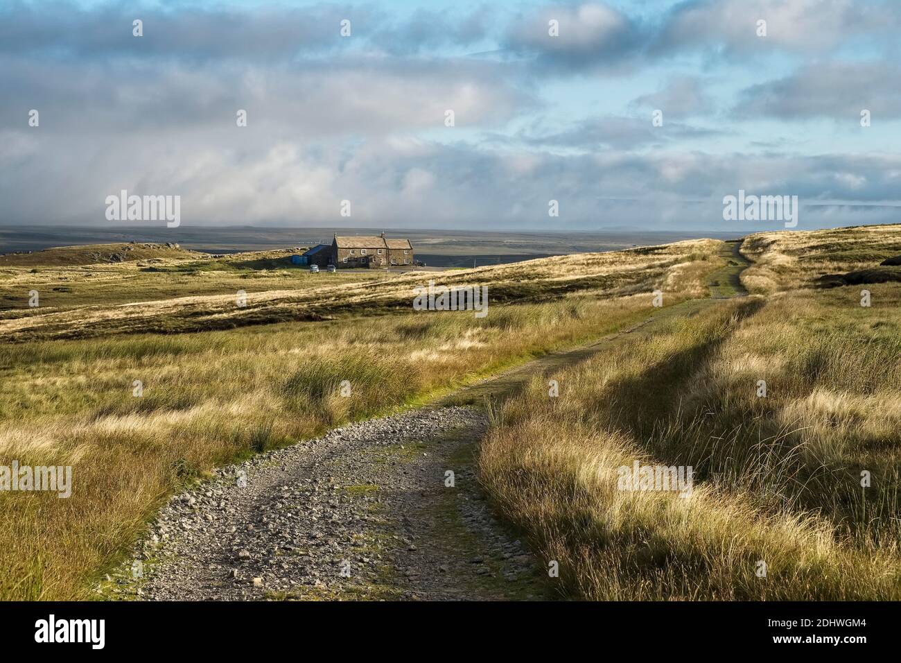 Tan Hill, Englands highest pub on the North Yorkshire moors Stock Photo ...