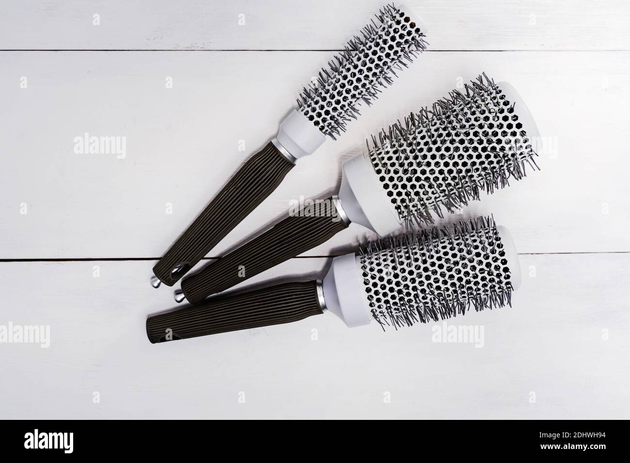 Round combs hi-res stock photography and images - Alamy