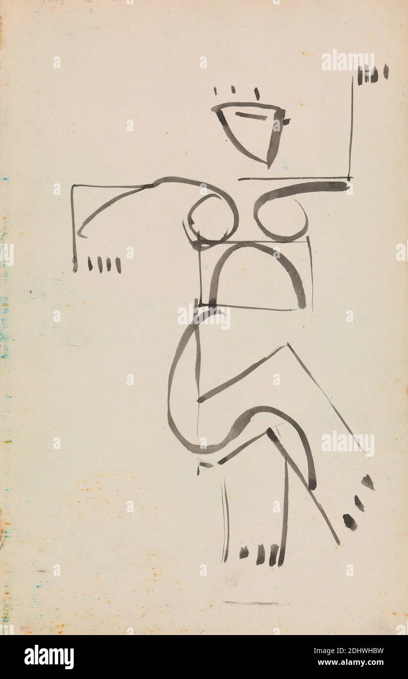 Dancing Figure, Henri Gaudier-Brzeska, 1891–1915, French, between 1910 ...