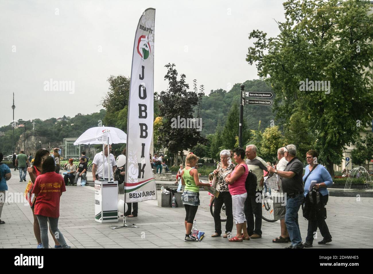 Jobbik propaganda hi-res stock photography and images - Alamy