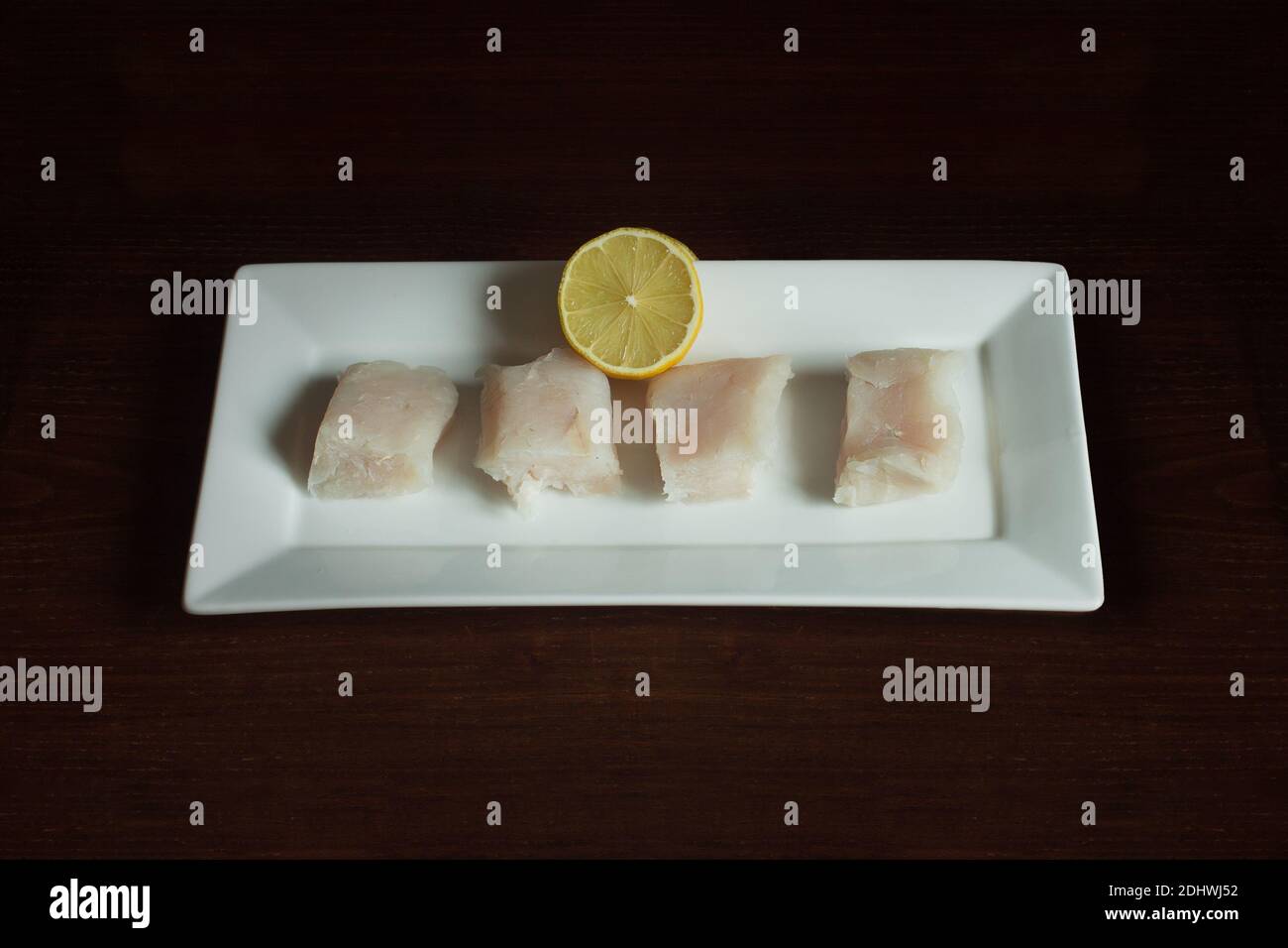 Plating fish meal hi-res stock photography and images - Alamy