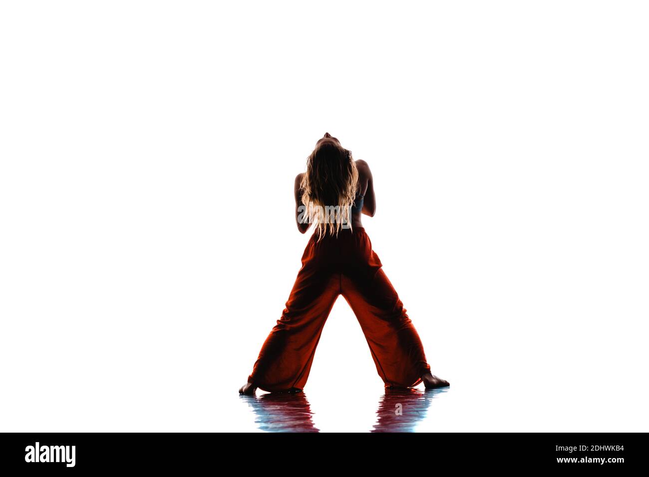 Acrobatic movement Cut Out Stock Images & Pictures - Alamy