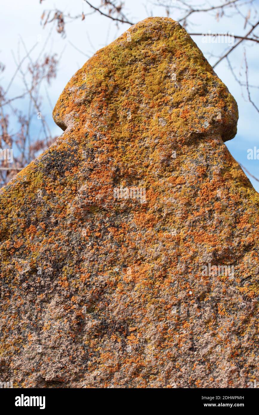 Very Old Gravestone Turkey.Cemetery ruins Stock Photo - Alamy