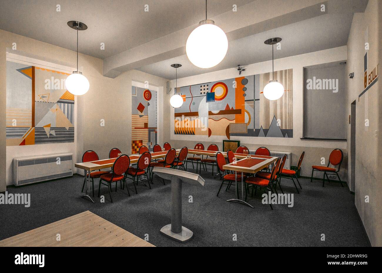 Probstzella, HAUS DES VOLKES, 1925-1927 von Alfred Arndt, Bowlingbahn ...