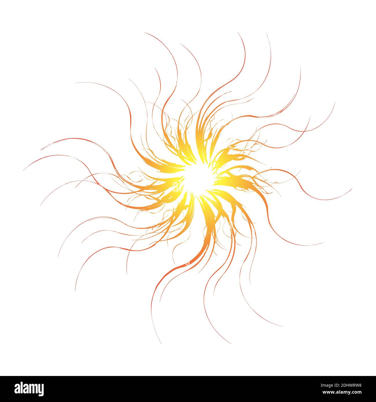 Explode Flash, Cartoon Explosion, Star Burst Isolated on White ...