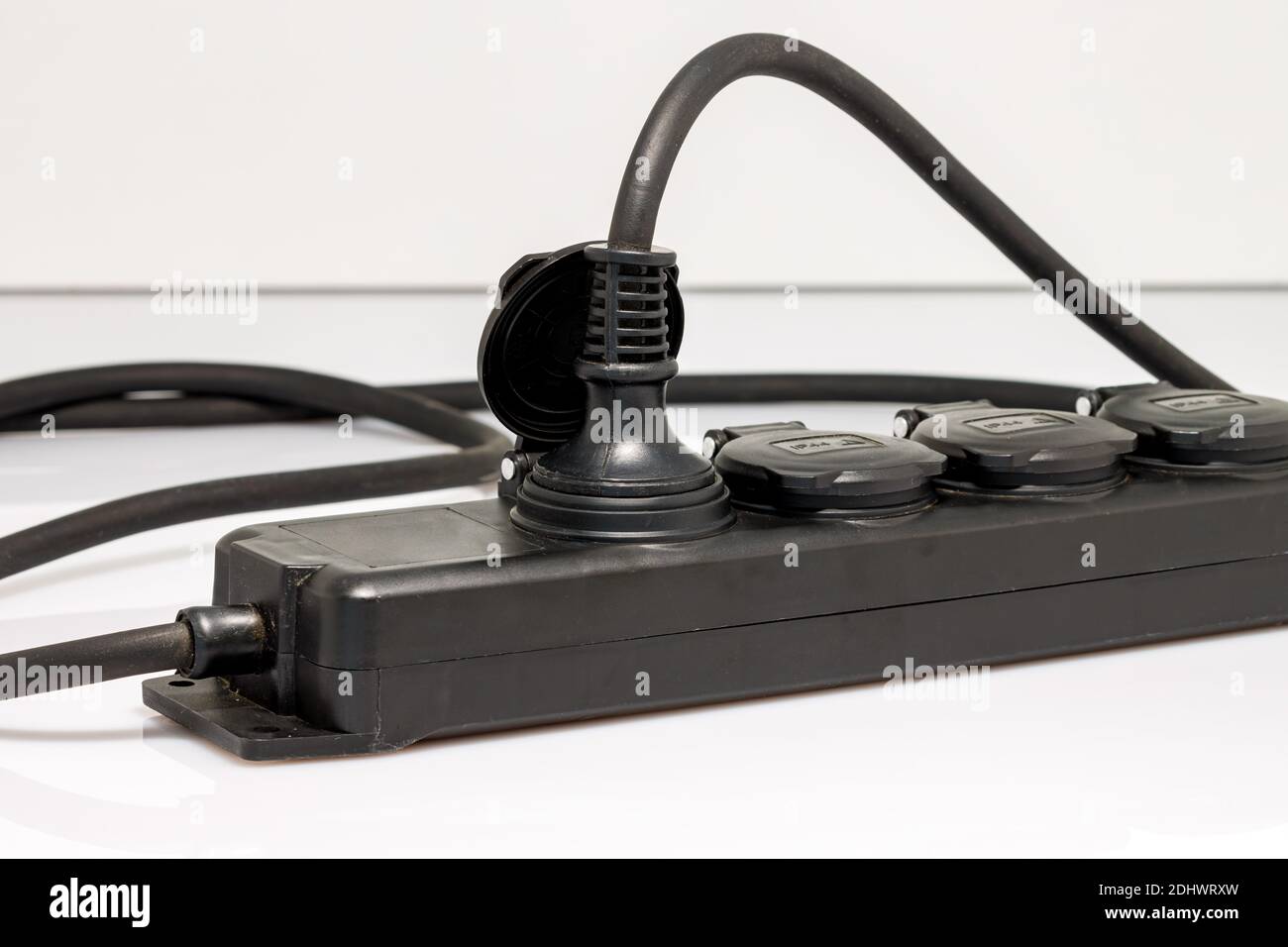 An electric plug and socket Stock Photo - Alamy