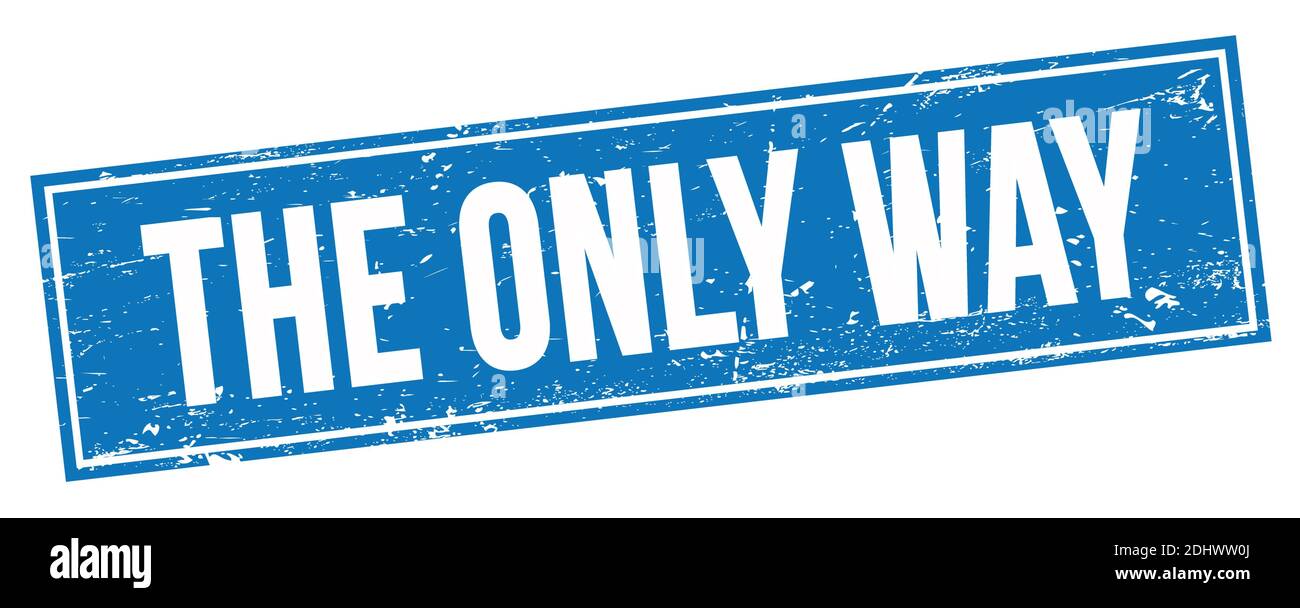 This way only sign Cut Out Stock Images & Pictures - Alamy