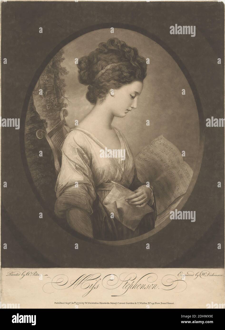 Miss Elizabeth Stephenson, later Elizabeth Savile, Countess of ...