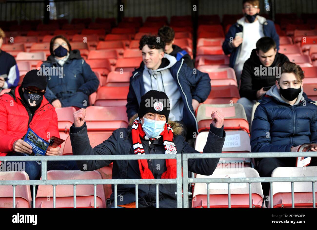 Barrow supporters hi-res stock photography and images - Alamy