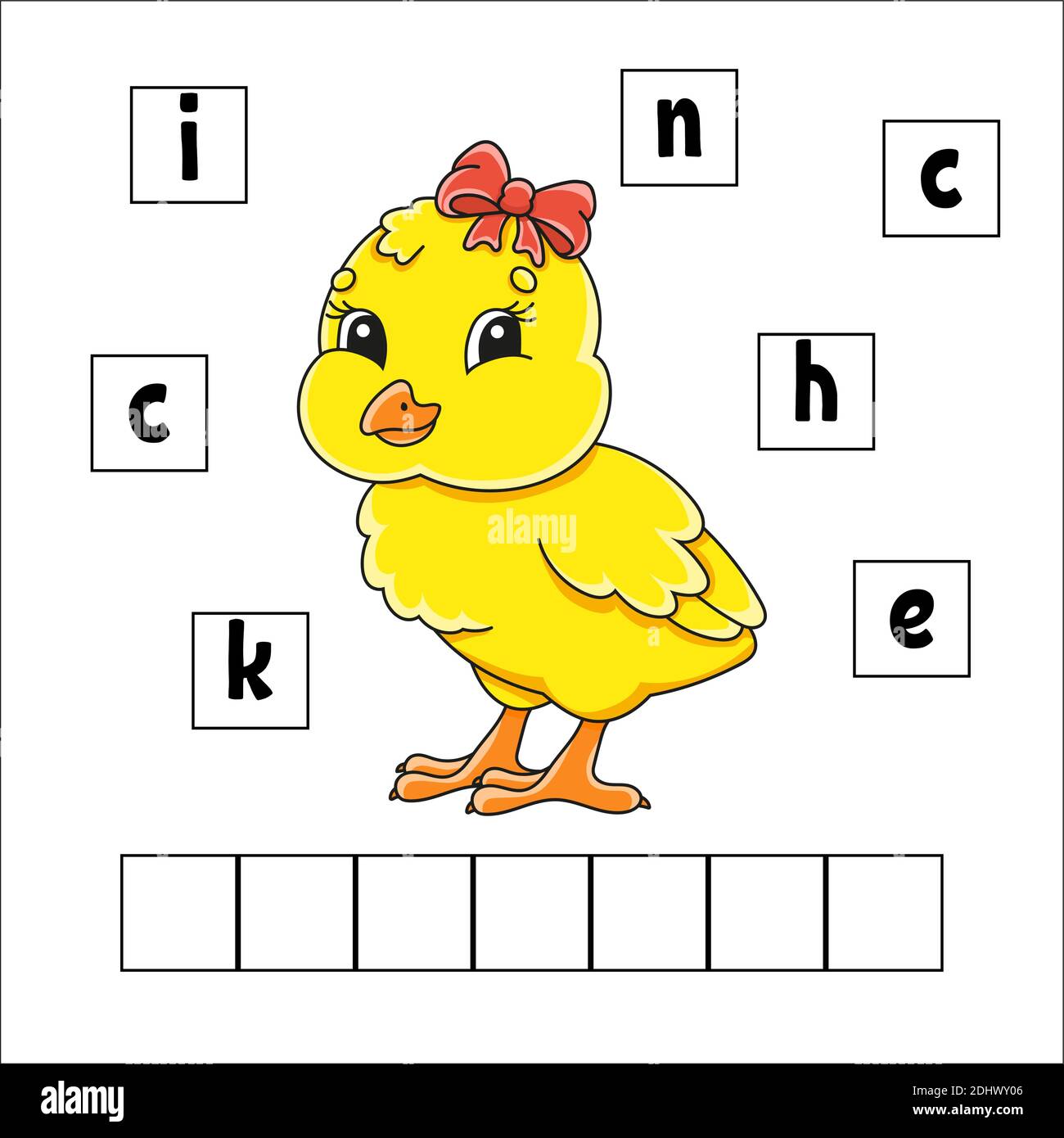 Words puzzle. Education developing worksheet. Learning game for kids ...