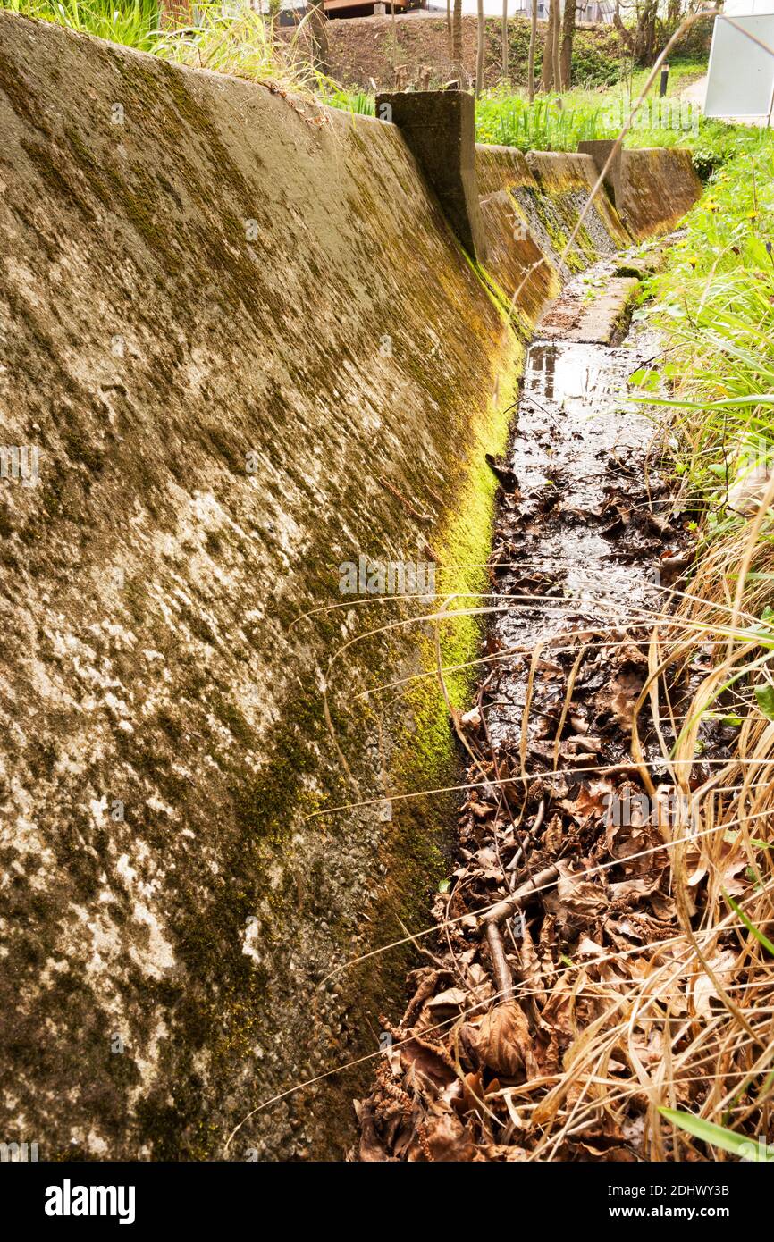 Scale replica of the Mohne dam.Built by Barnes Wallis in the early ...