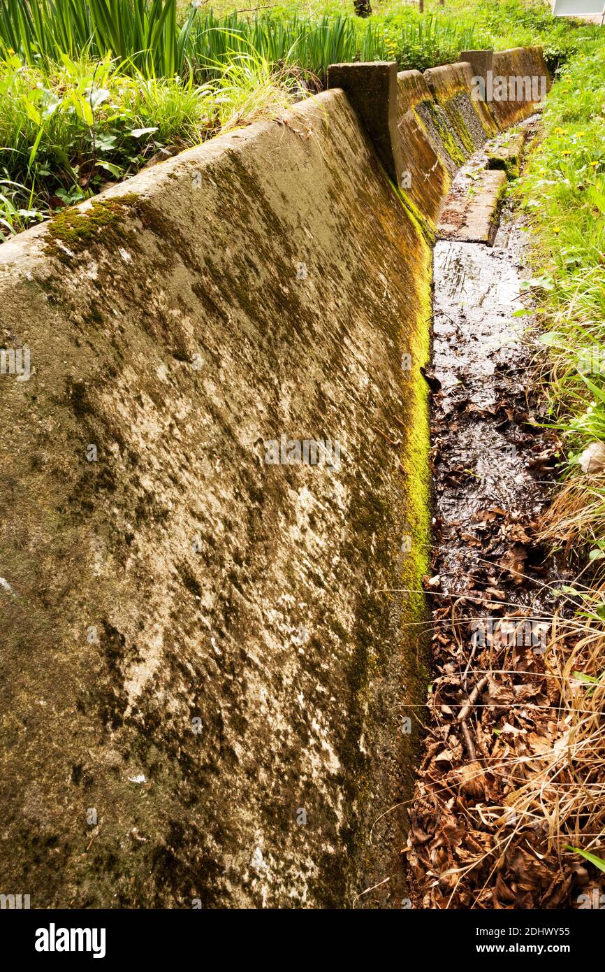 Scale replica of the Mohne dam.Built by Barnes Wallis in the early ...