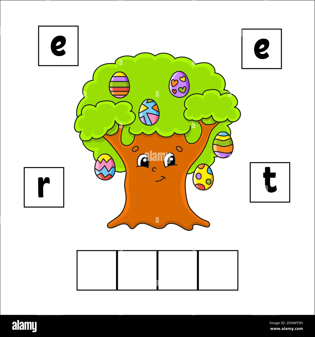 Words puzzle. Education developing worksheet. Learning game for kids ...