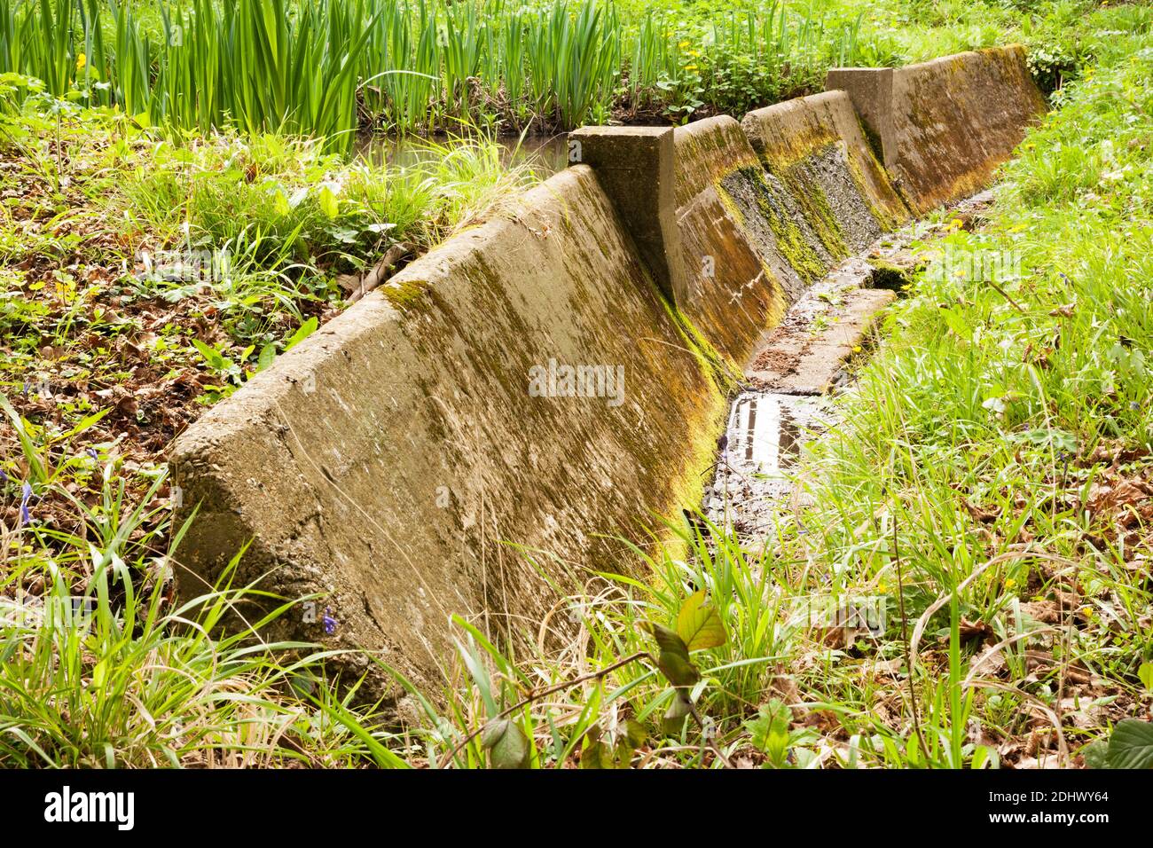 Scale replica of the Mohne dam.Built by Barnes Wallis in the early ...