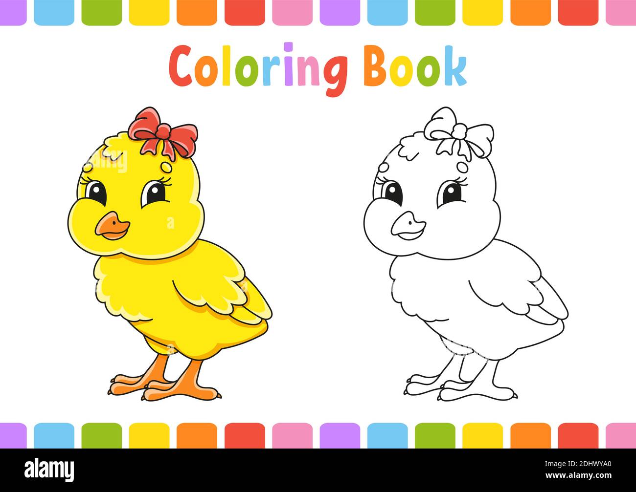 Coloring book for kids. Cartoon character. Vector illustration. Fantasy ...