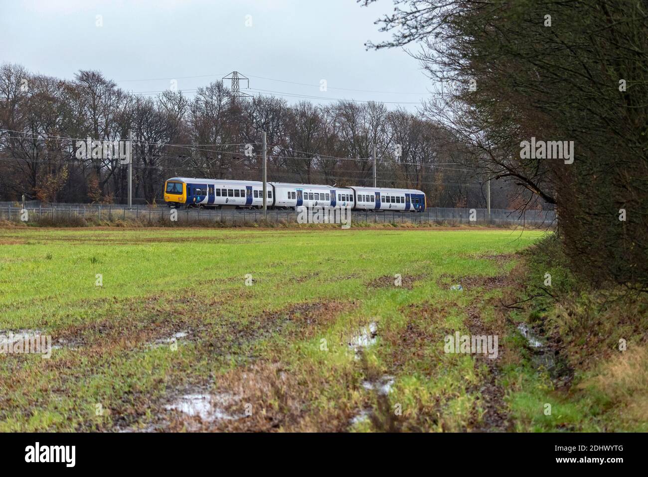 Class 323 electric multiple unit of Northern Rail seen at Winwick on ...