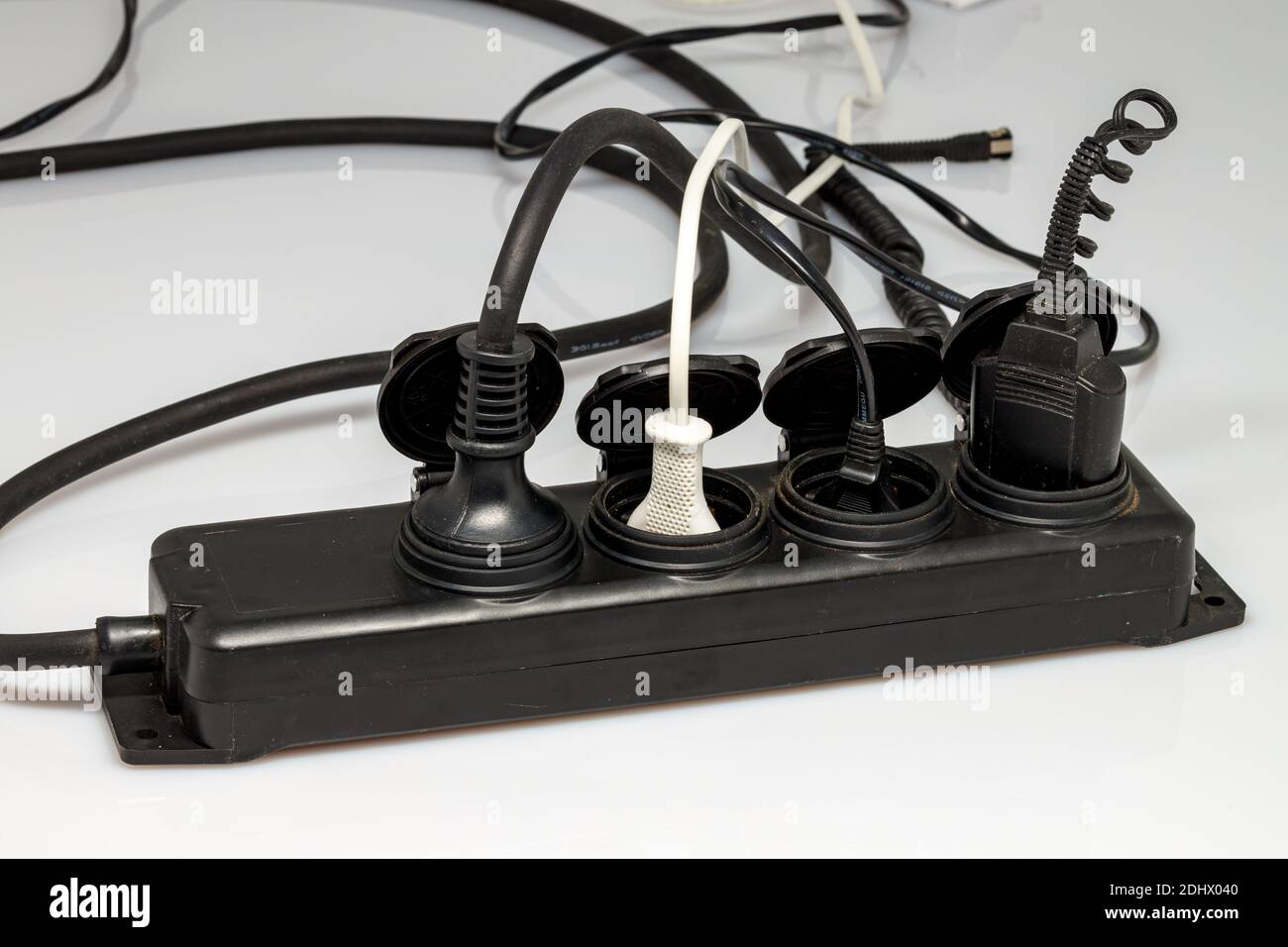 An electric plug and socket Stock Photo - Alamy