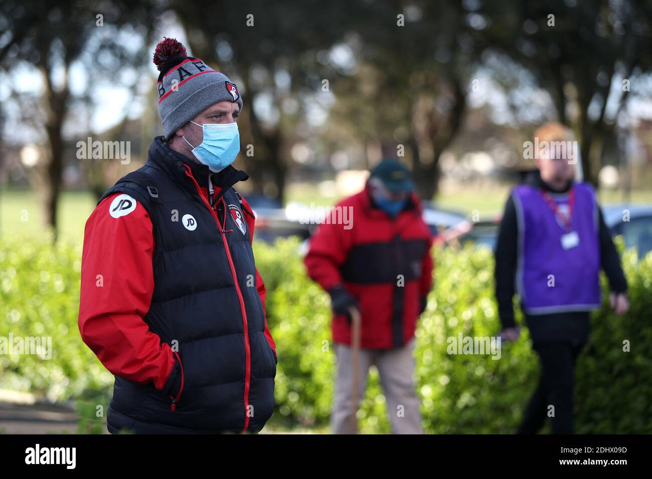 AFC Bournemouth fans arrive to the stadium ahead of the Sky Bet ...