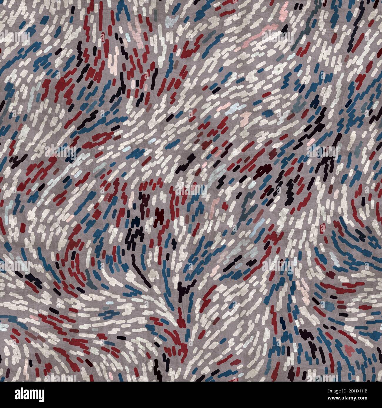 Seamless red white and blue textured retro pattern Stock Photo - Alamy