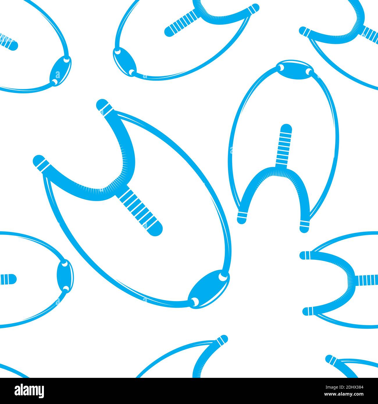 Slingshot Weapon Icon Isolated on White Background Stock Vector Image ...