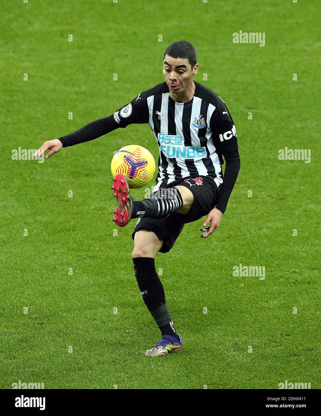 Newcastle United's Miguel Almiron during the Premier League match at St ...