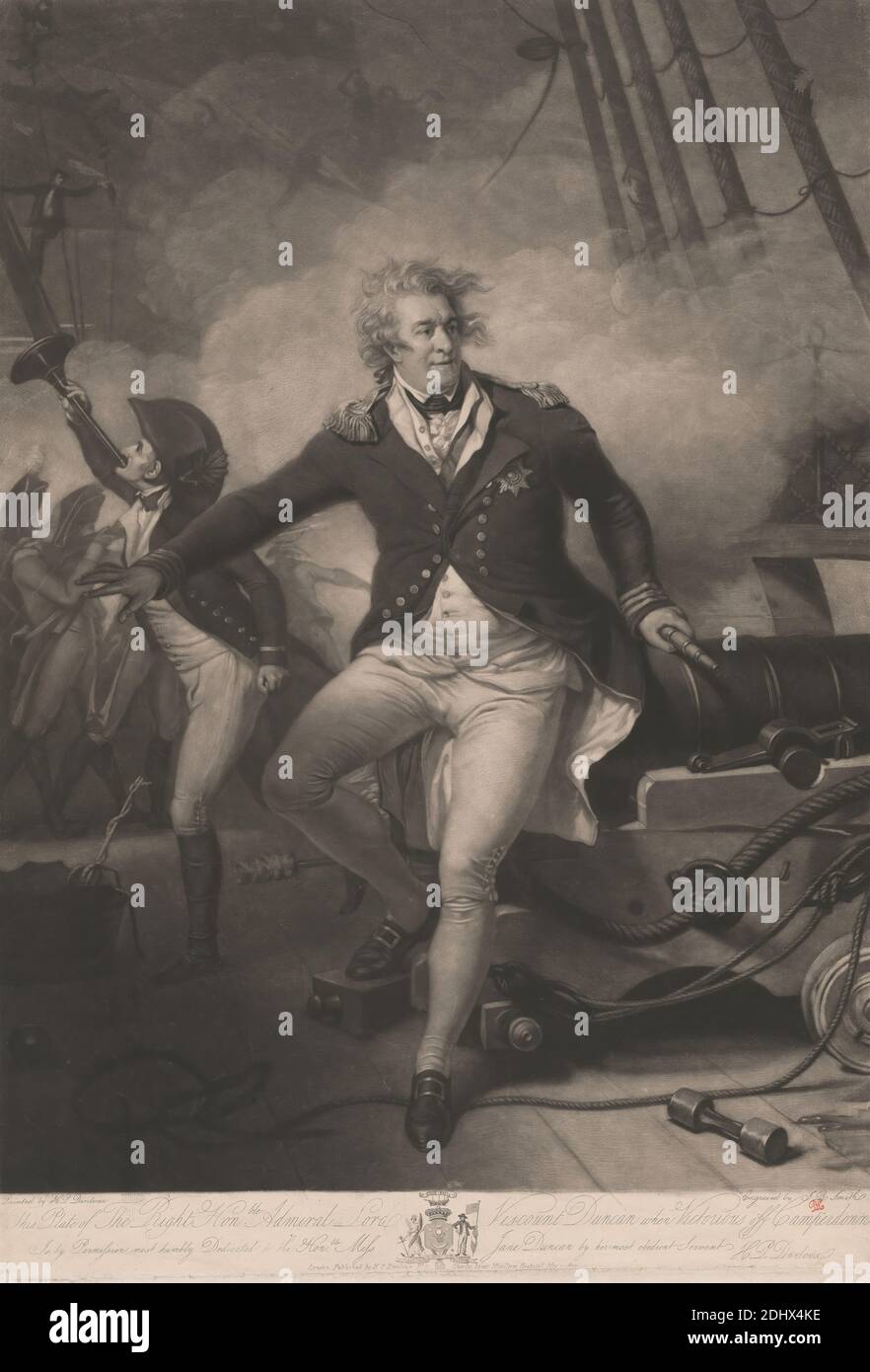 Right honorable admiral lord viscount duncan hi-res stock photography ...