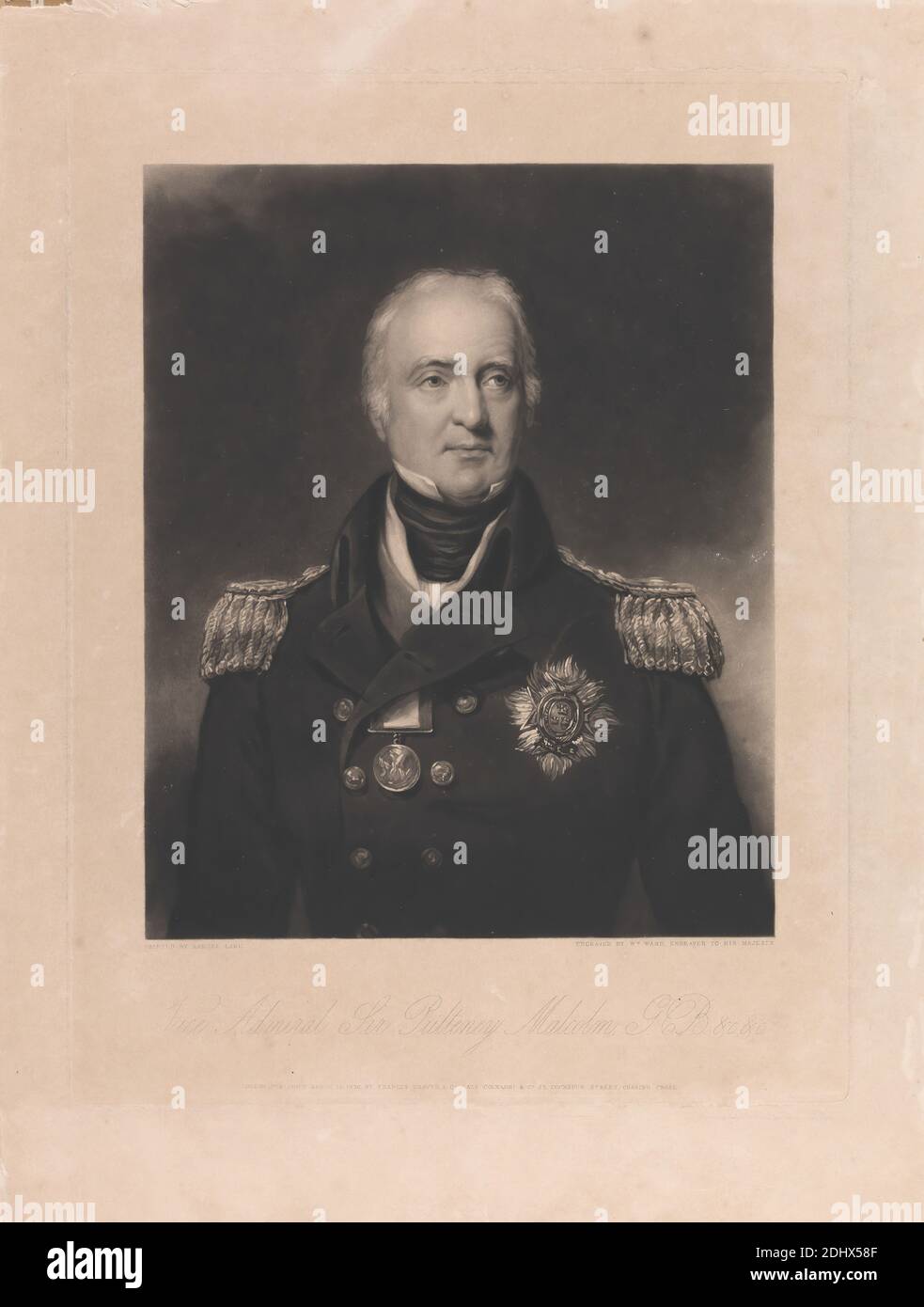 Vice admiral sir pulteney malcolm hi-res stock photography and images ...