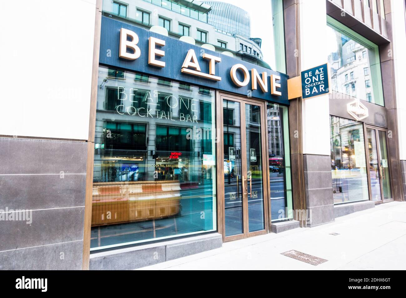 Be at One cocktail bar Stock Photo - Alamy