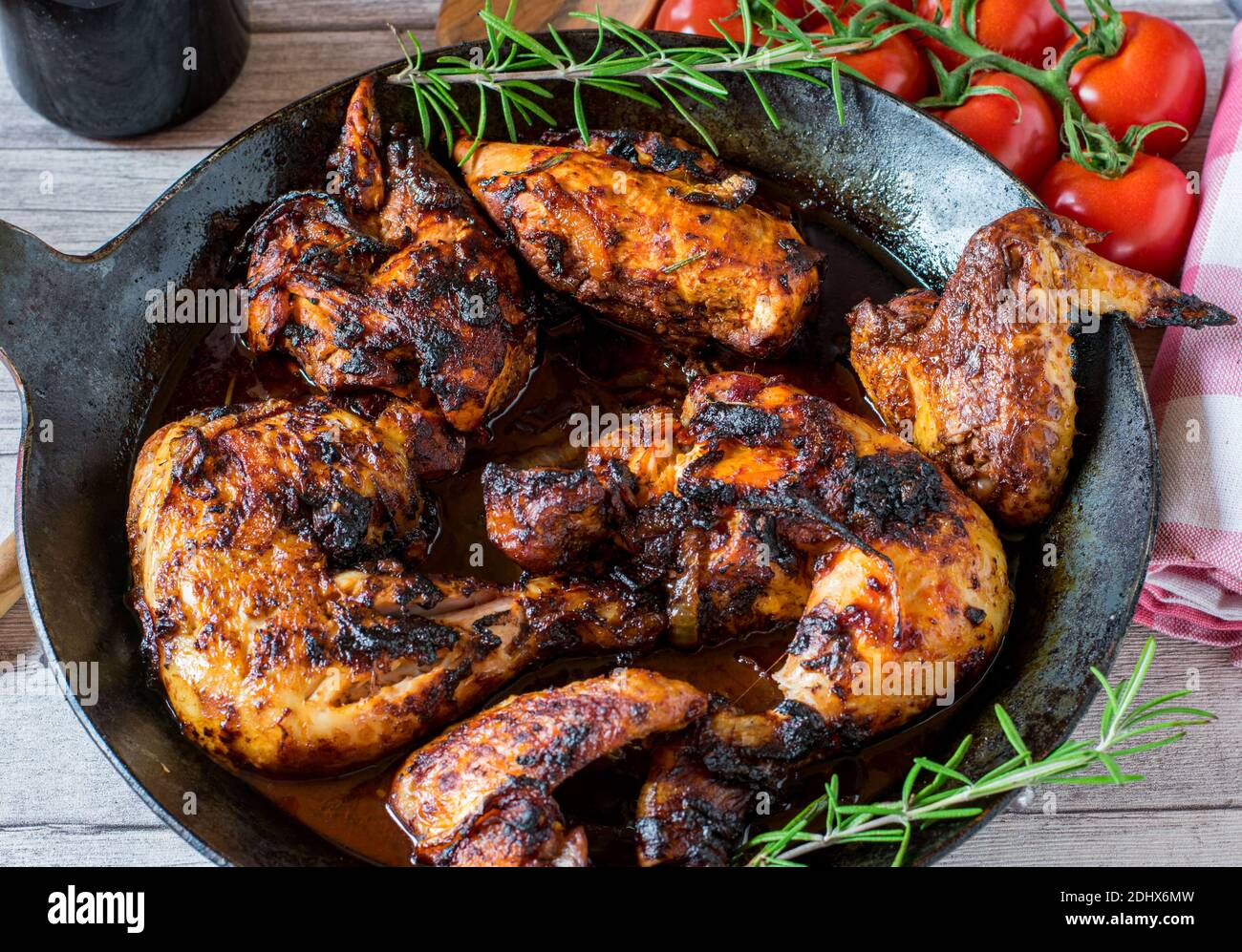 italian chicken dish Stock Photo - Alamy