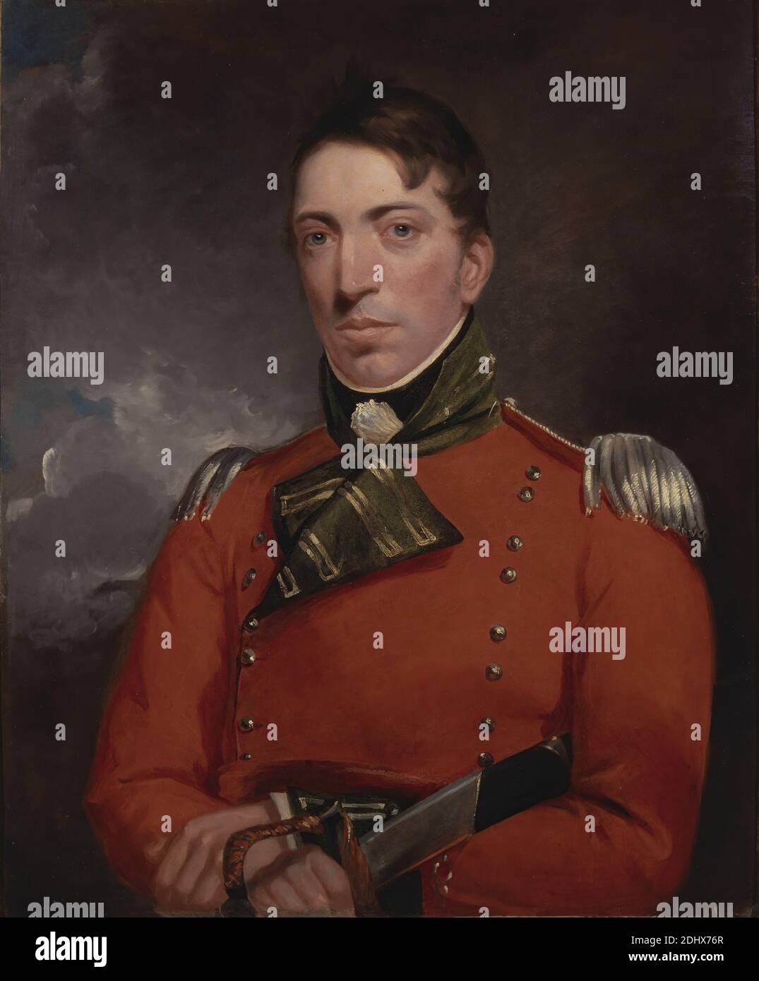 Captain Richard Gubbins, John Constable, 1776–1837, British, between ...