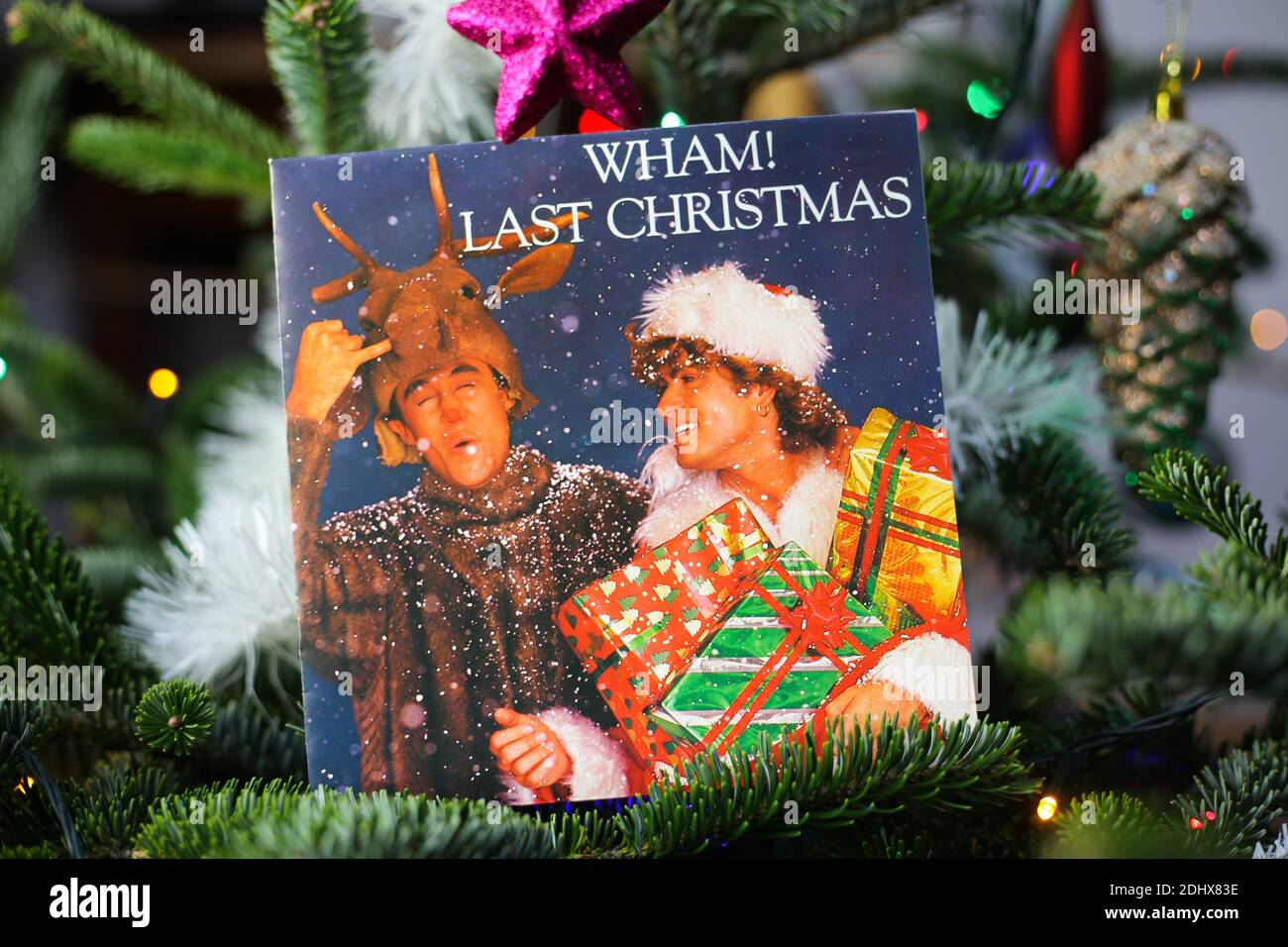 Wham last christmas album hi-res stock photography and images - Alamy
