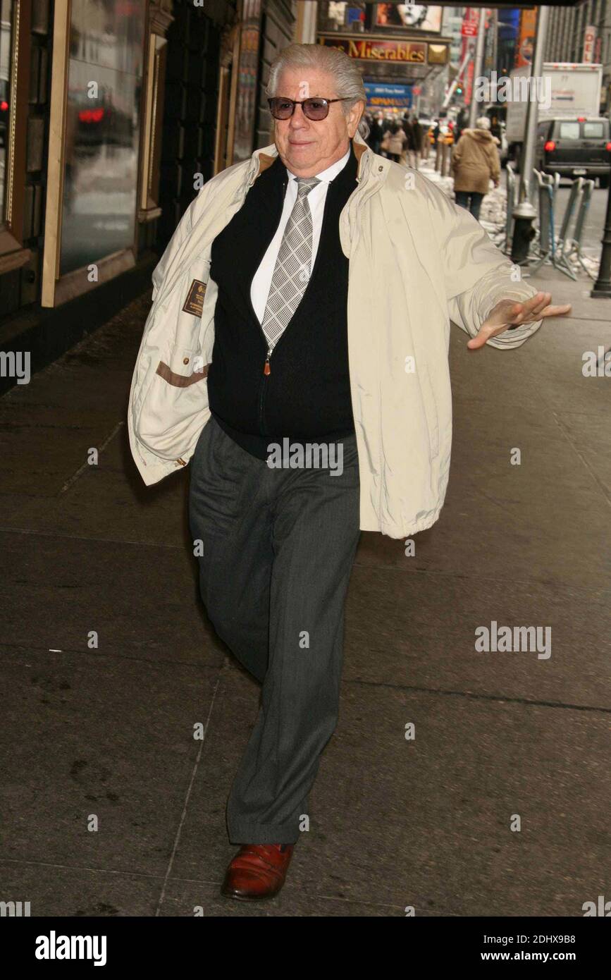 Carl Bernstein arriving at a memorial for director Robert Altman at the ...