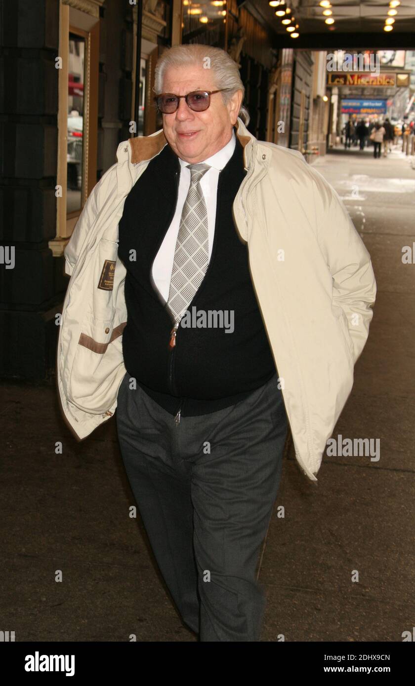 Carl Bernstein arriving at a memorial for director Robert Altman at the ...
