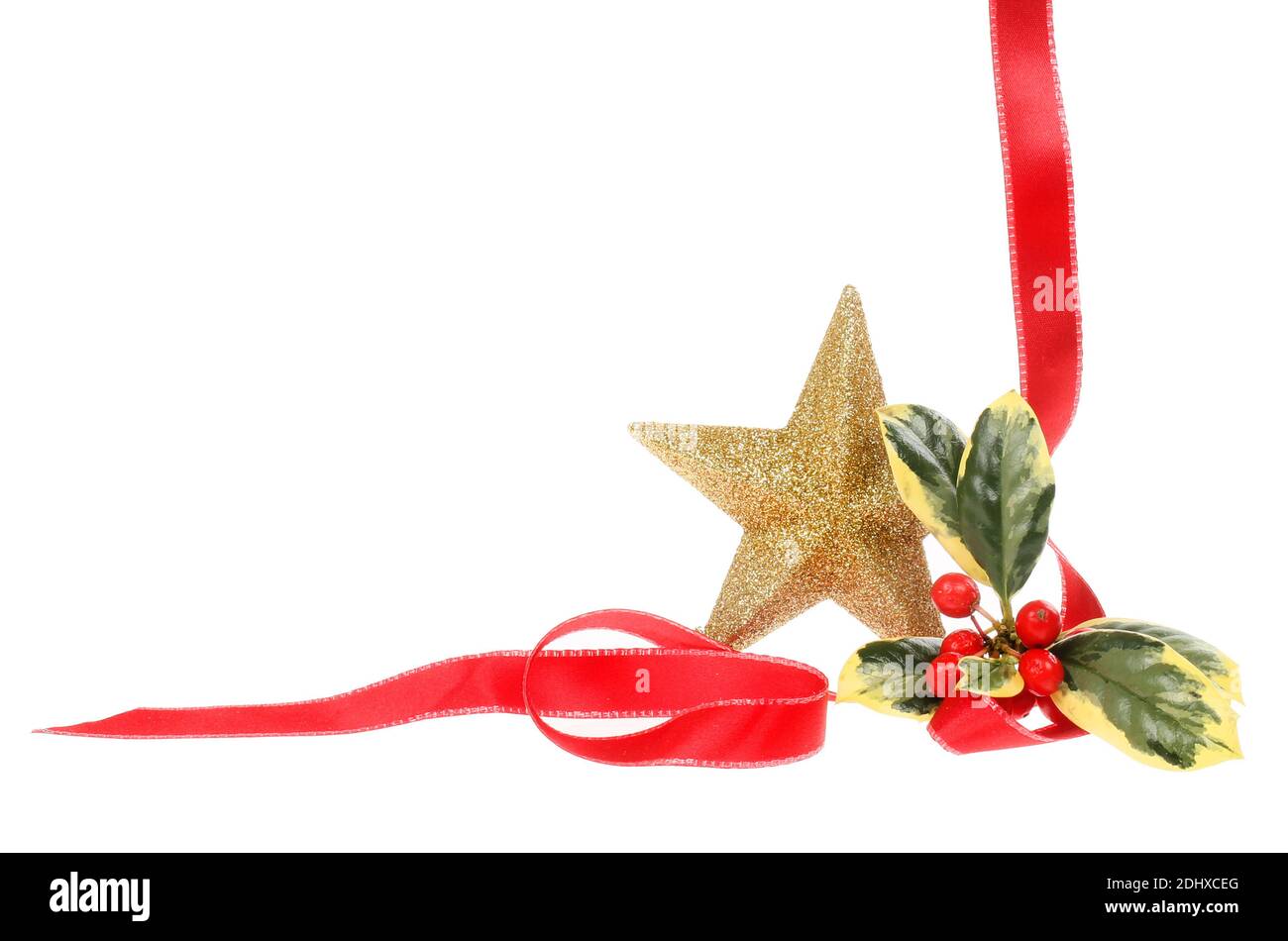 Christmas Bow Border