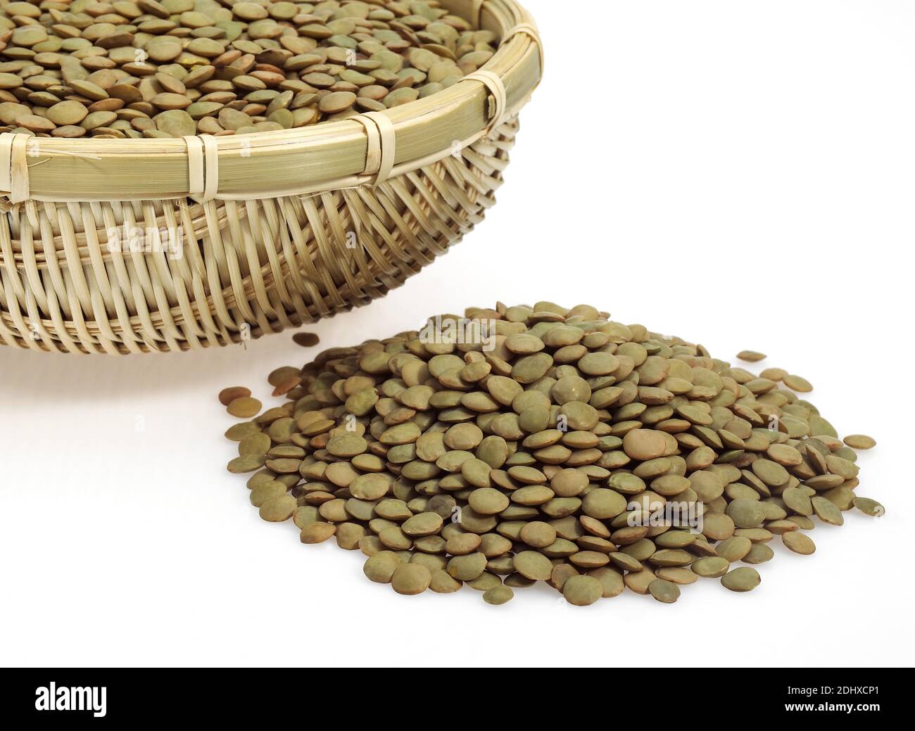 French Blond Lentils from Saint Flour, lens esculenta, Dry Vegetables ...