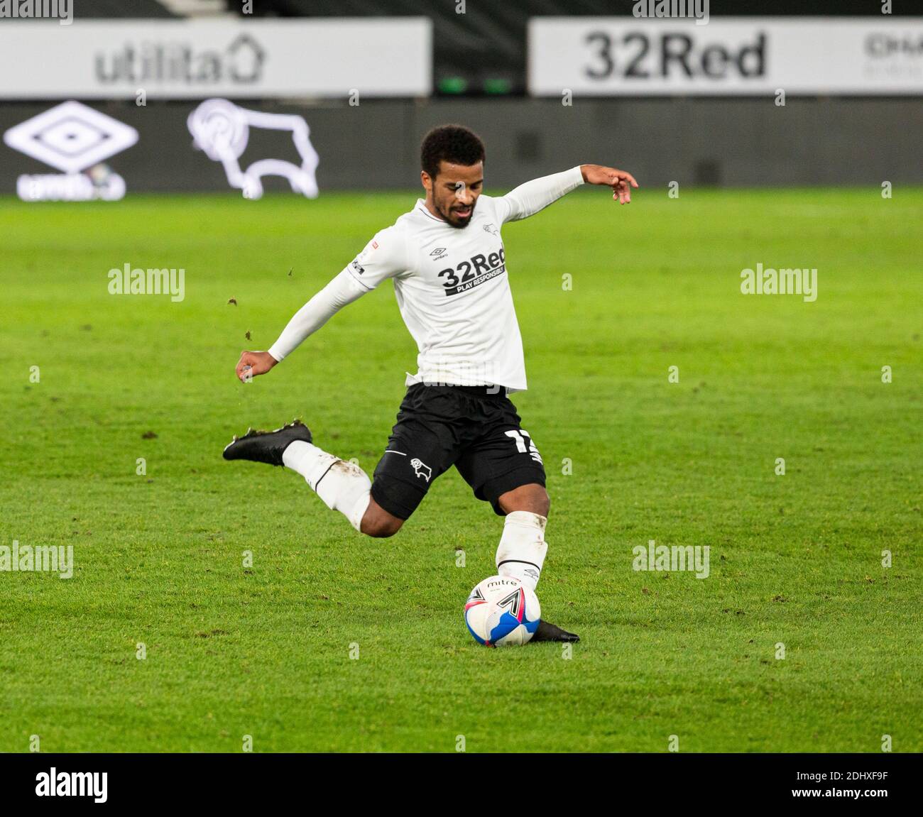 Pride Park, Derby, East Midlands. 12th Dec, 2020. English Football ...