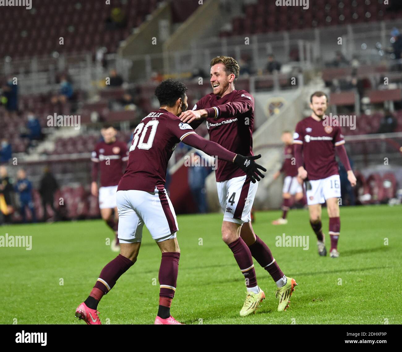 Tynecastle Park, Edinburgh, Scotland. UK .12th Dec 20. Scottish ...