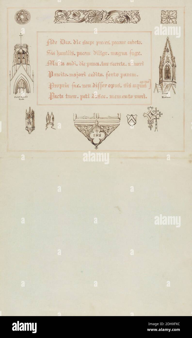 Medieval title page hi-res stock photography and images - Alamy