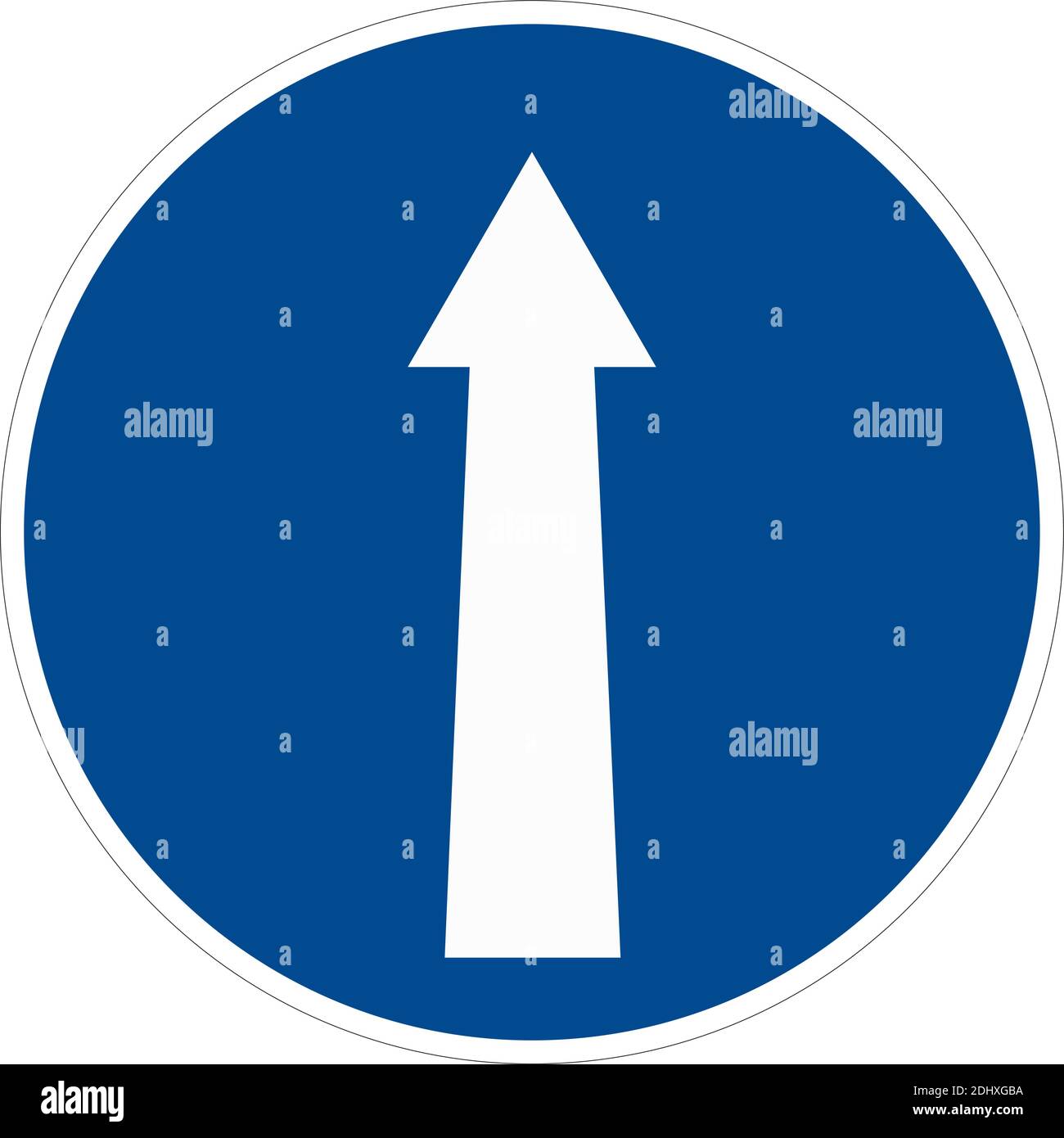 Round traffic sign. Vector illustration Stock Vector Image & Art - Alamy